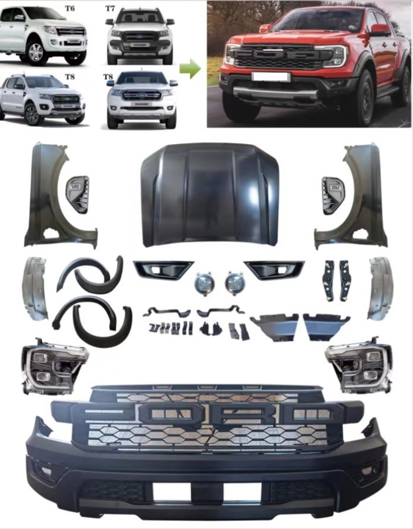Ford Ranger 2012-2021 İçin 2022 Raptor Görünüm Facelift Body Kit Fiyat ...